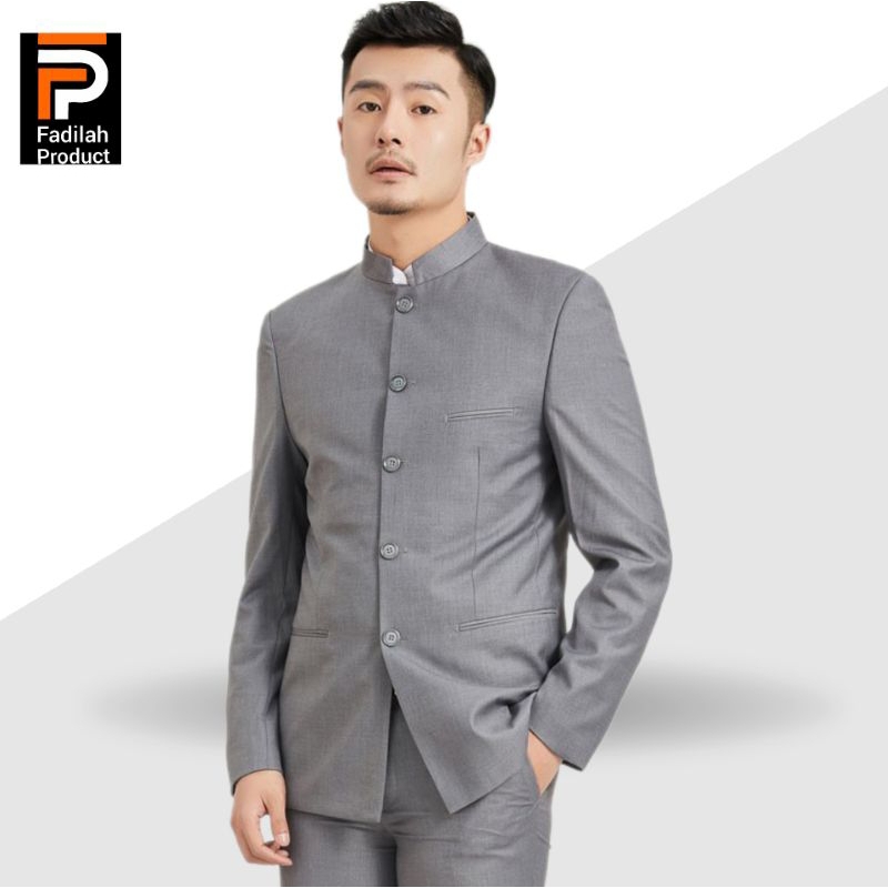 Jual Jasko Polos Pria Dewasa Slimfit Jas Koko Jasko Premium Jasko ...