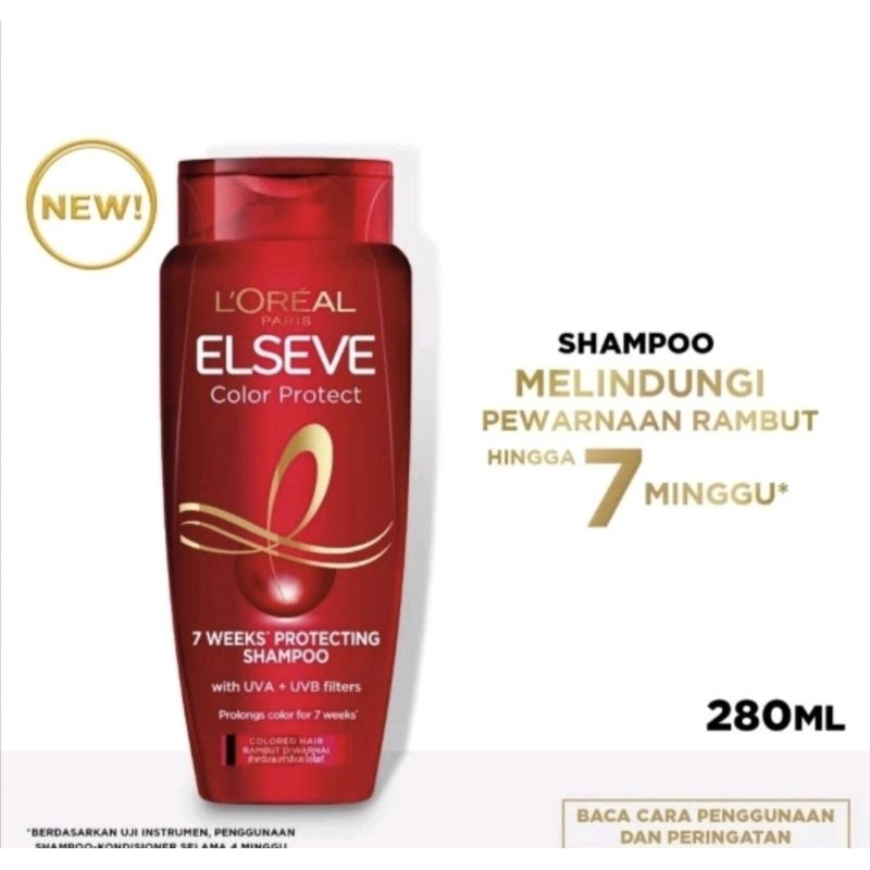 Jual LOREAL PARIS SHAMPO COLOR PROTECTING 280 ML DAN 170 ML | Shopee ...