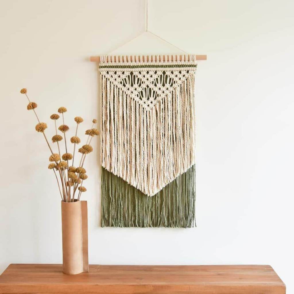 Jual Macrame wall decor -macrame wall hanging- macrame hiasan dinding ...