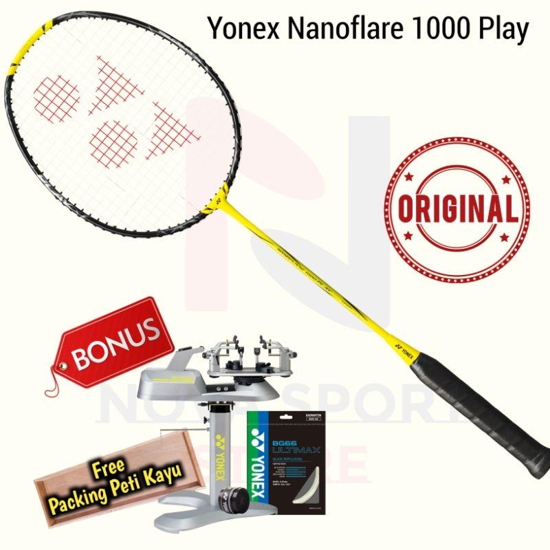 Jual Raket Badminton Yonex Nanoflare 1000 Play | Shopee Indonesia