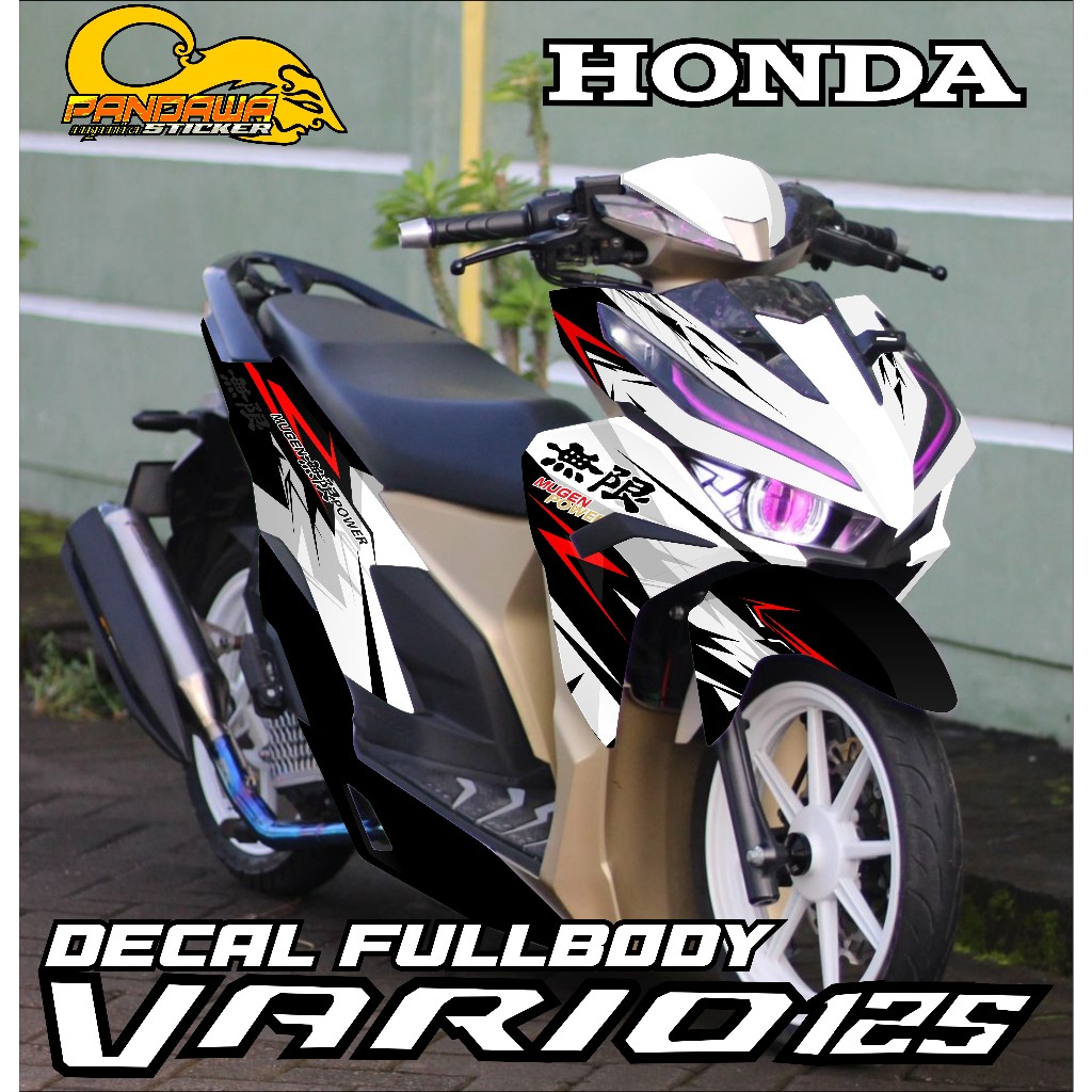 Jual Decal Sticker Honda Vario 125 New 2023 FULL BODY - Stiker Skotlet ...