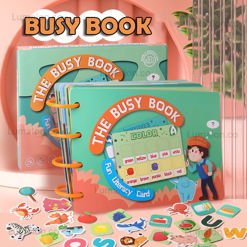 Jual 20 Pcs Busy Book Buku Anak Kota Aktivitas Big Quite Buku Sobek dan ...