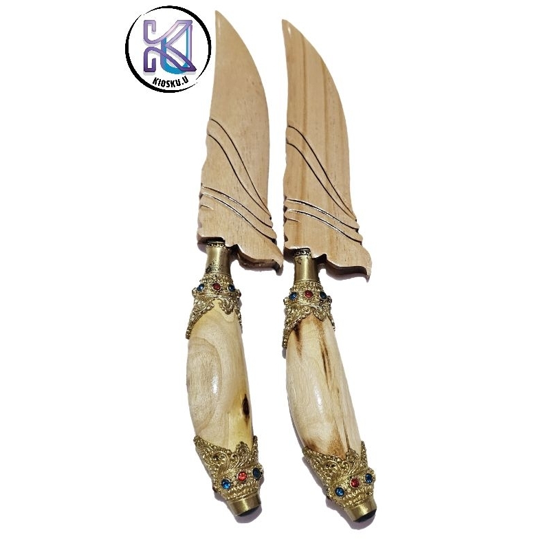 Jual pisau belati/temutik tiga kancu | Shopee Indonesia