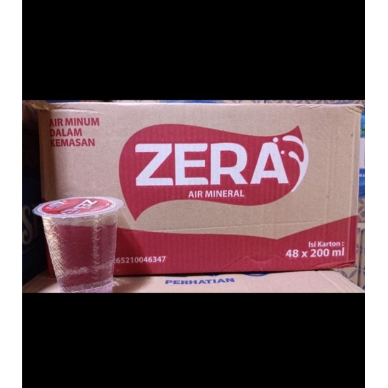 Jual ZERA GELAS 200 ML AIR GELAS | Shopee Indonesia