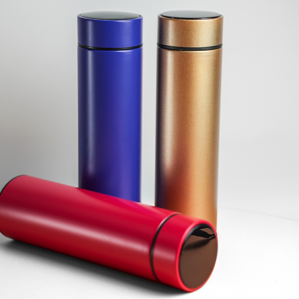 Jual Termos Suhu LED 500 ML Tumbler Botol Minum Tahan Panas LED Suhu ...