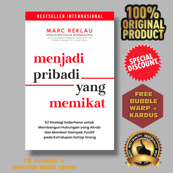 Jual Buku Menjadi Pribadi yang Memikat - Marc Reklau | Shopee Indonesia