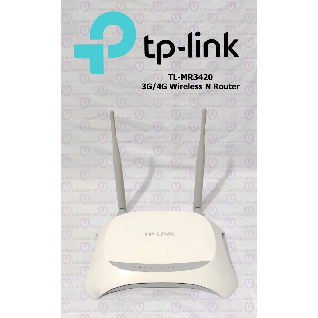 Jual TP Link MR3420 (USB Modem 3G,Evdo, ADSL) Wireless Router(MC ...