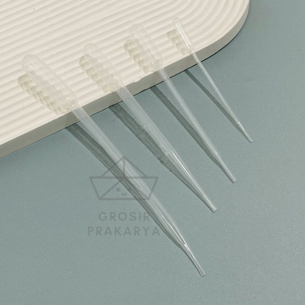 Jual Pipet Plastik 0.5ml 1ml 3ml 5ml Cupcake Plastic Pipette Alat ...