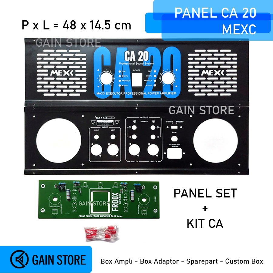 Jual Plat Panel CA 20 depan belakang TEBAL | Shopee Indonesia