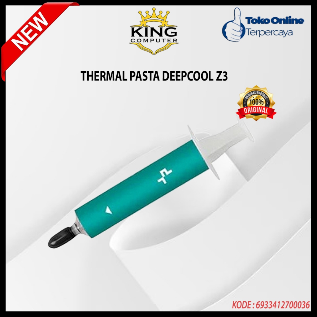 Jual DEEP COOL Z3 Thermal Compound Grease Paste ORIGINAL | Shopee Indonesia