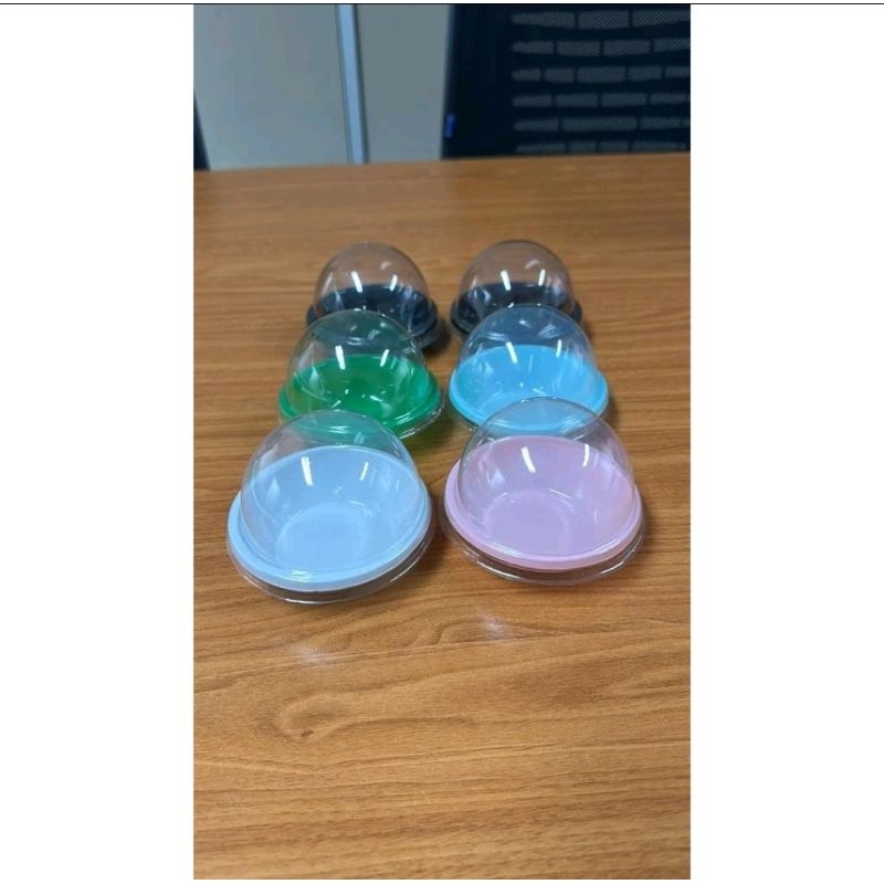 Jual (ISI 50) Mika Puding Mini Bulat / Tray Mooncake - Mika Mochi - Cupcake Egg Yolk Puff ...