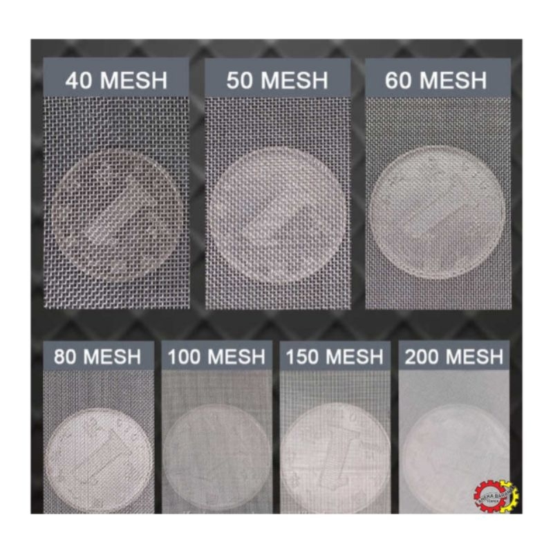 Jual Wiremesh Stainless SS304 , Mesh 80 dan 100, Lebar 1 meter | Shopee ...
