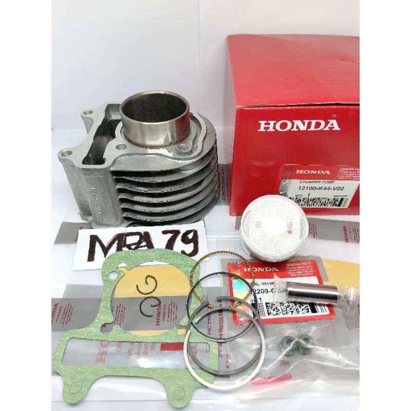 Jual Blok seher K44 Cylinder komplit Beat esp Beat street Beat pop Scoopy esp Vario 110 esp led ...