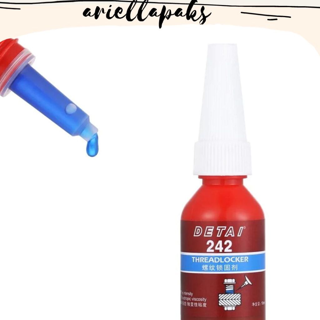 Jual LEM DETAI|DETAI LACTITE THREAD LOCKING AGENT Cairan UNTUK DRAT MUR ...