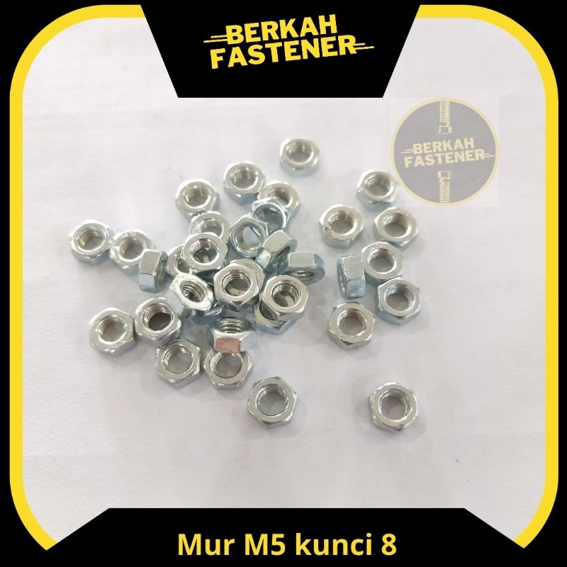 Jual Mur M5 / 5 mm kunci 8 | Shopee Indonesia