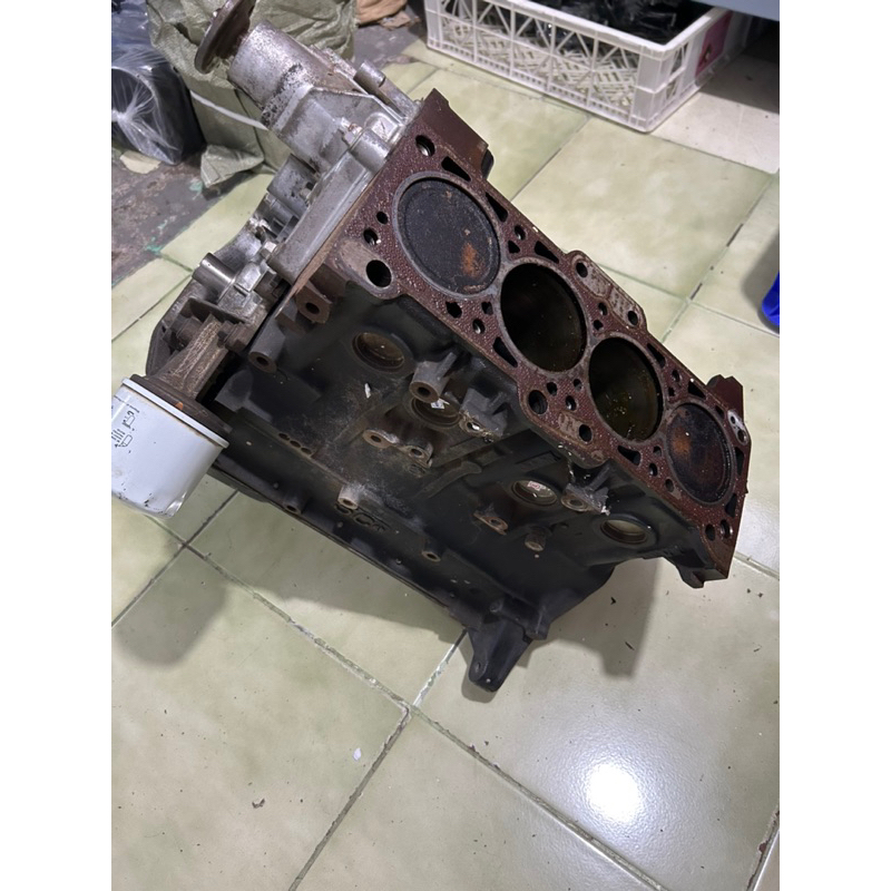 Jual blok mesin komplit assy t120ss injeksi masih STD semua asli ...