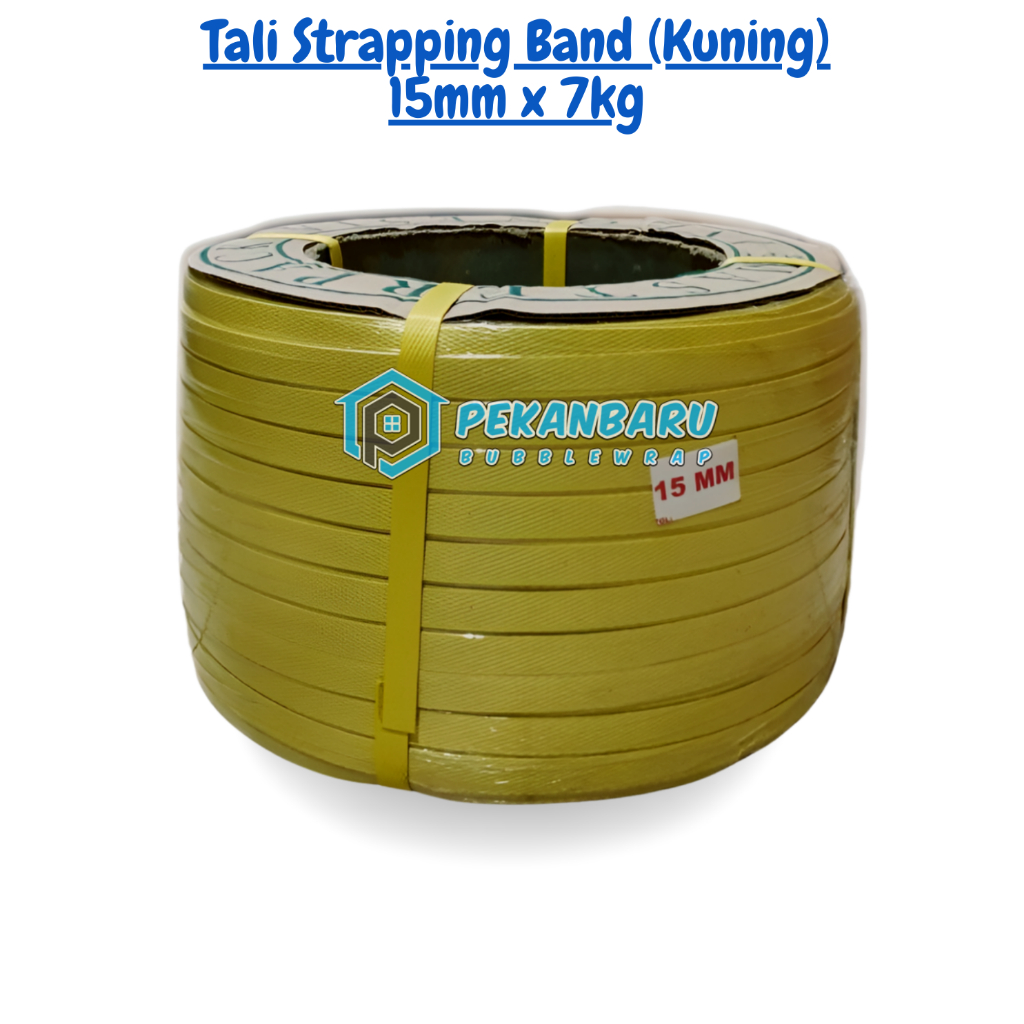 Jual Tali Strapping Band/Tali Packing/Tali Klem 15mm x 7kg | KHUSUS ...