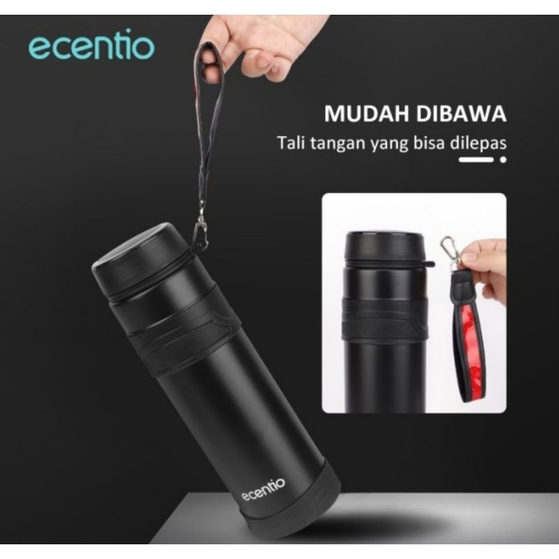 Jual Ecentio Termos Air Panas 1liter Vacuum Air Termos Air Ecentio ...