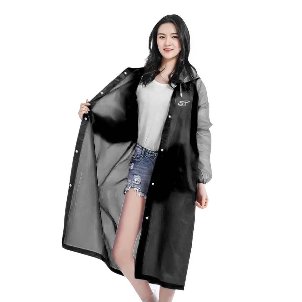 Jual Jas Hujan Dewasa Allsize Fashionable Raincoat Korean Style Unisex - LW80918 | Shopee Indonesia