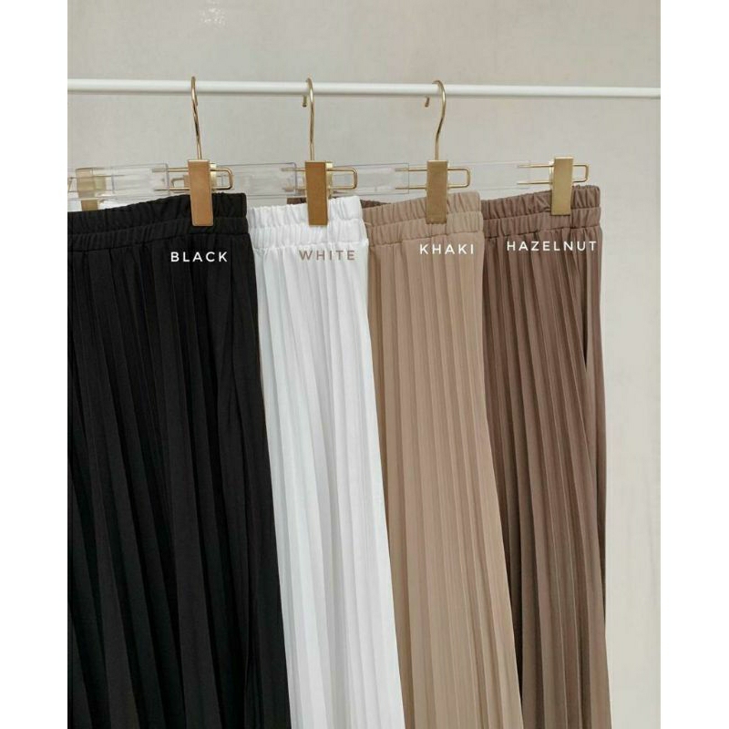 Jual Milea Pleated Skirt (Rok Plisket Premium) | Shopee Indonesia