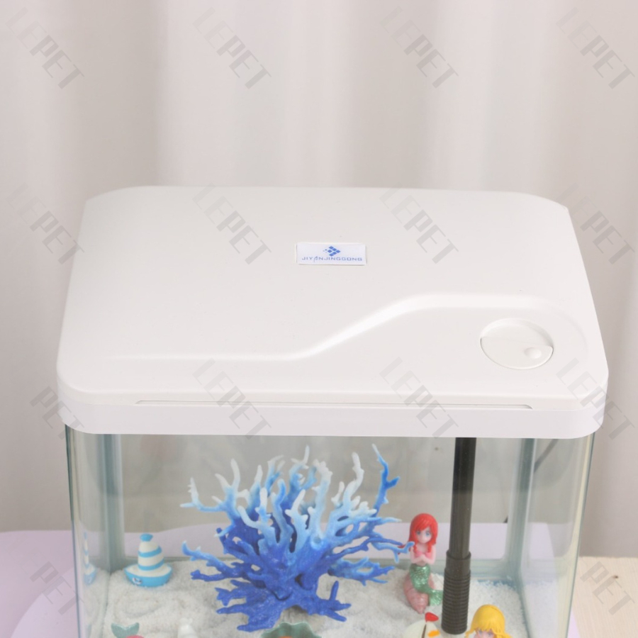 Jual LEPET Akuarium Ikan Mini XS 220/260/320 Tangki Ikan Mini Dengan ...