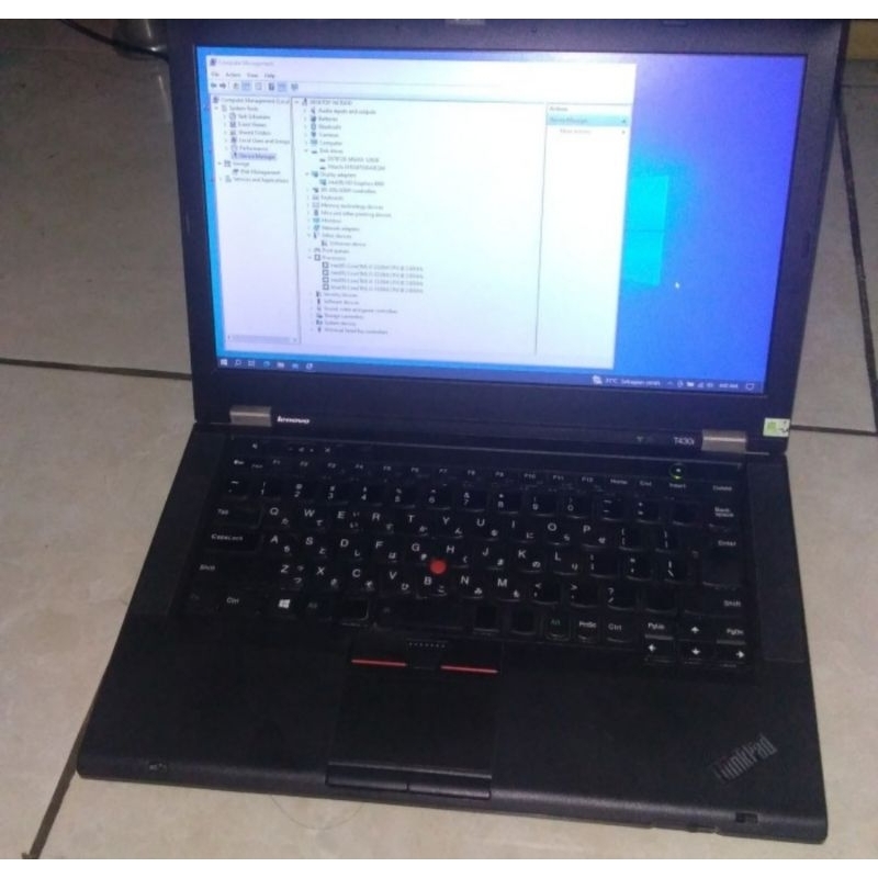 Jual Leptop Lenovo Thinkpad T430i Core i5 3320 M RAM 4gb dual drive ...