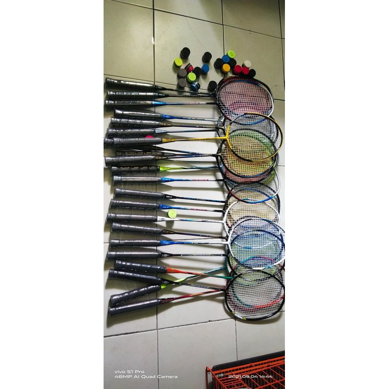 Jual Raket Badminton Second Berkualitas Berlogo PBSI | Shopee Indonesia