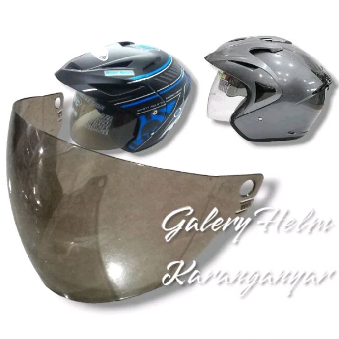 Jual (NDR-6) Kaca Helm Hiu Arrow Lubang Kecil dan Takira all varian ...