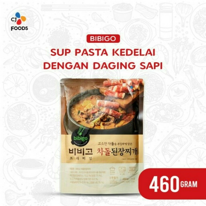 Jual Bibigo Sup Pasta Kedelai Dengan Daging Sapi 460gr | Shopee Indonesia