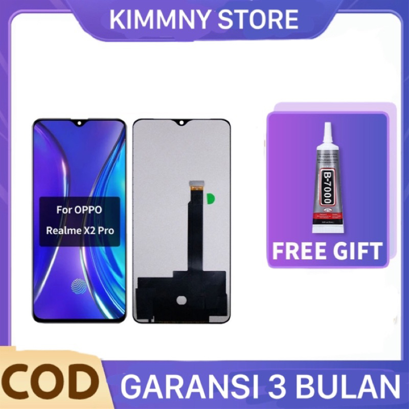 Jual LCD TOCHSCREEN FULLSET REALME X2 PRO ORIGINAL OLED | Shopee Indonesia