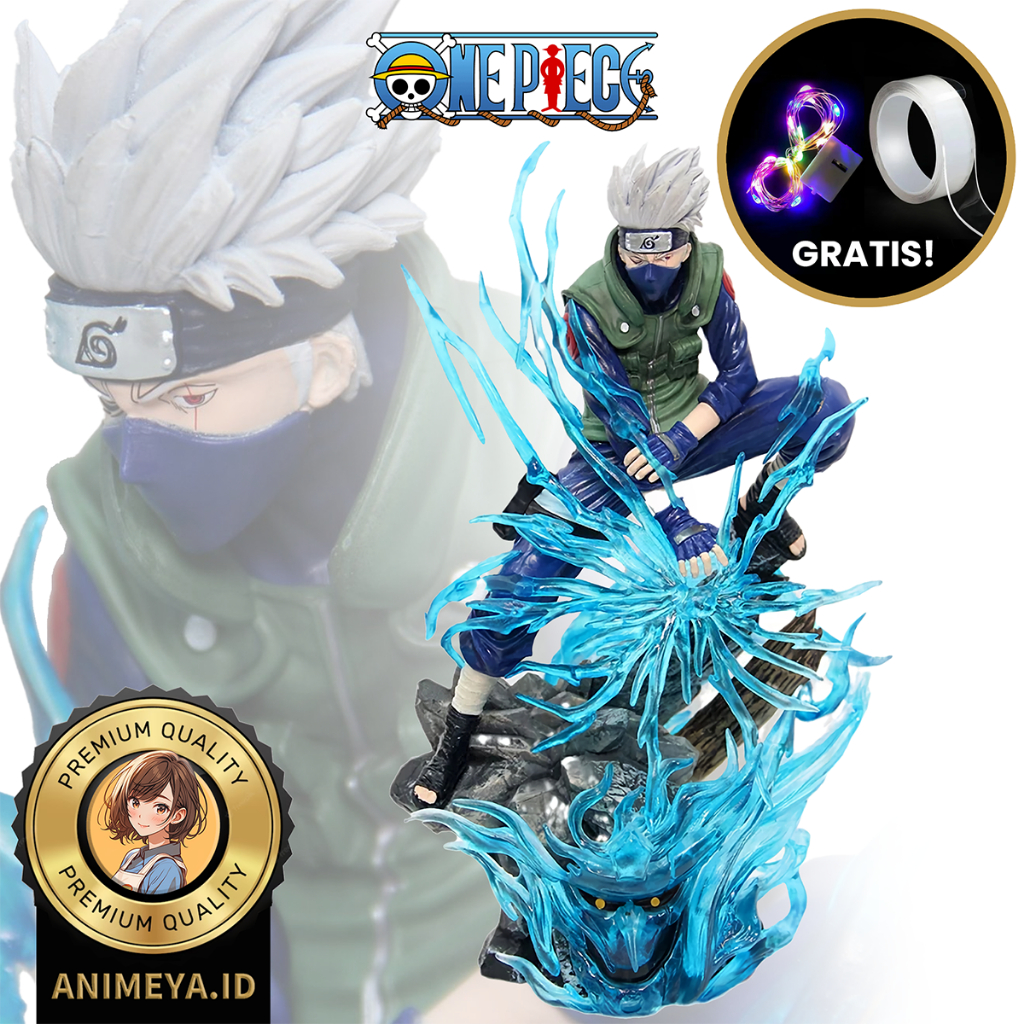 Jual ACTION FIGURE NARUTO KAKASHI HATAKE JONIN SUSANOO LED TEN YEARS ...