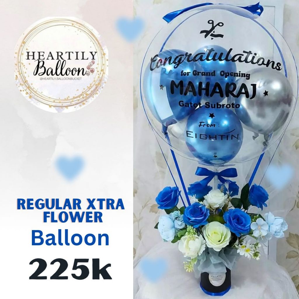 Jual [READY 1HARI JADI] Mix Warna Buket Balon Bucket Balloon Ekstra ...