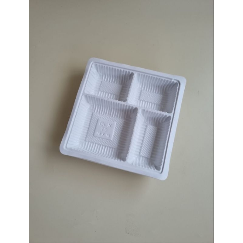 Jual mika putih susu 4 sekat isi 50 pcs | Shopee Indonesia