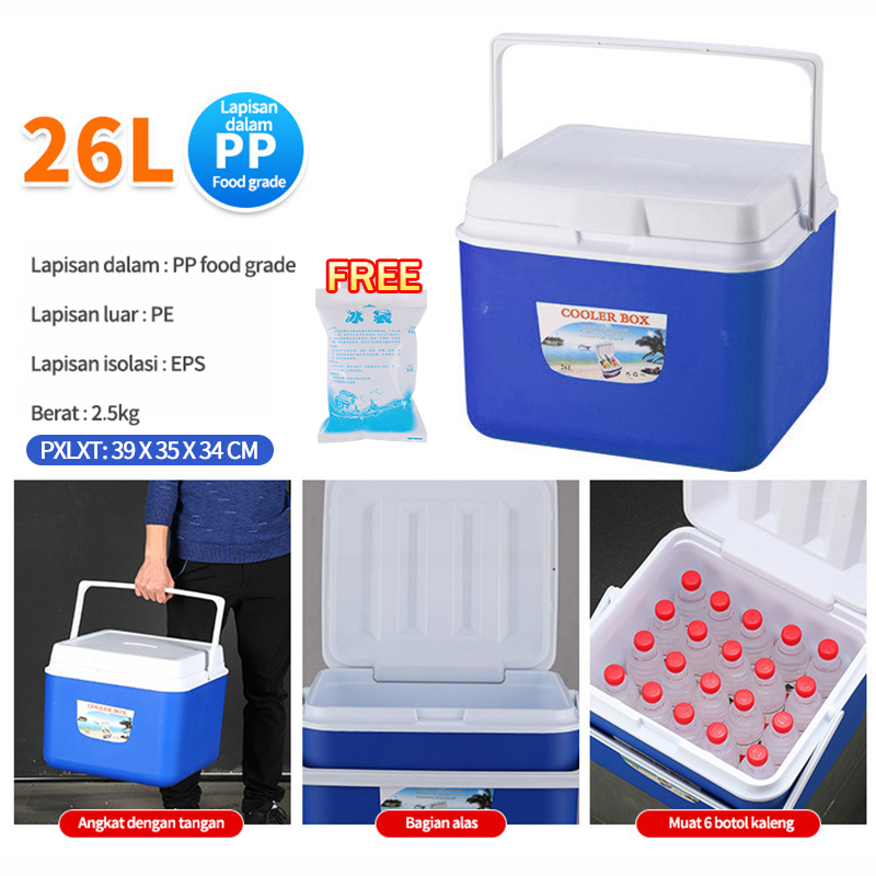 Jual 5Liter/8Liter/13Liter/26 Liter/28 Liter/Cooler Box Outdoor Cooler ...