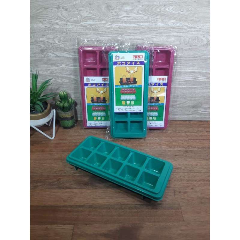 Jual Cetakan Es / Es Batu Motif Kotak Merek Yutaka / Ice Cube | Shopee ...