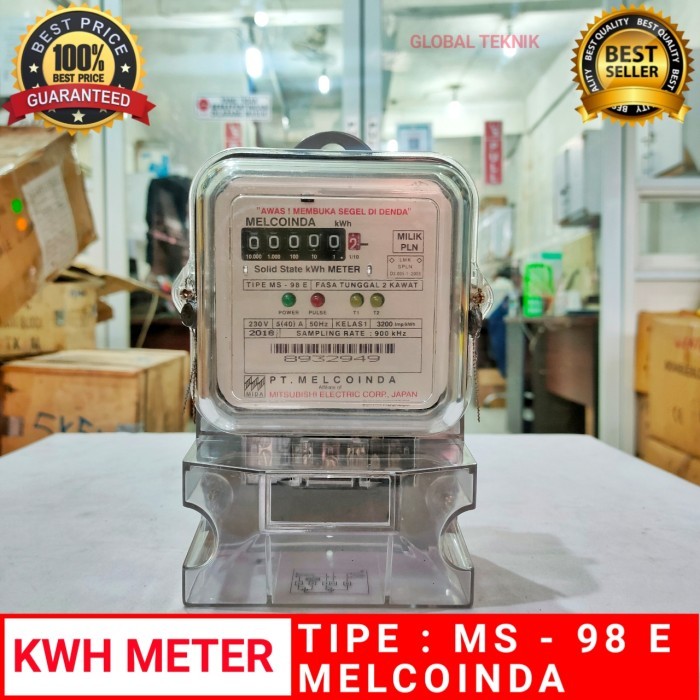 Jual kWh Meter Listrik PLN 1P Meteran Pembanding 1 Phase Kos Kosan KWH ...
