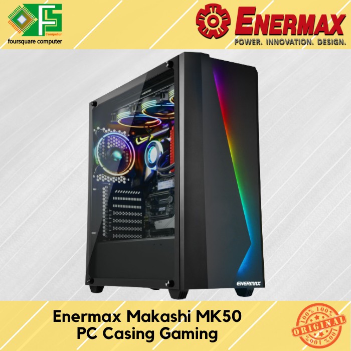 Jual Enermax Makashi MK50 | PC Casing Gaming | Case Komputer | CPU ...