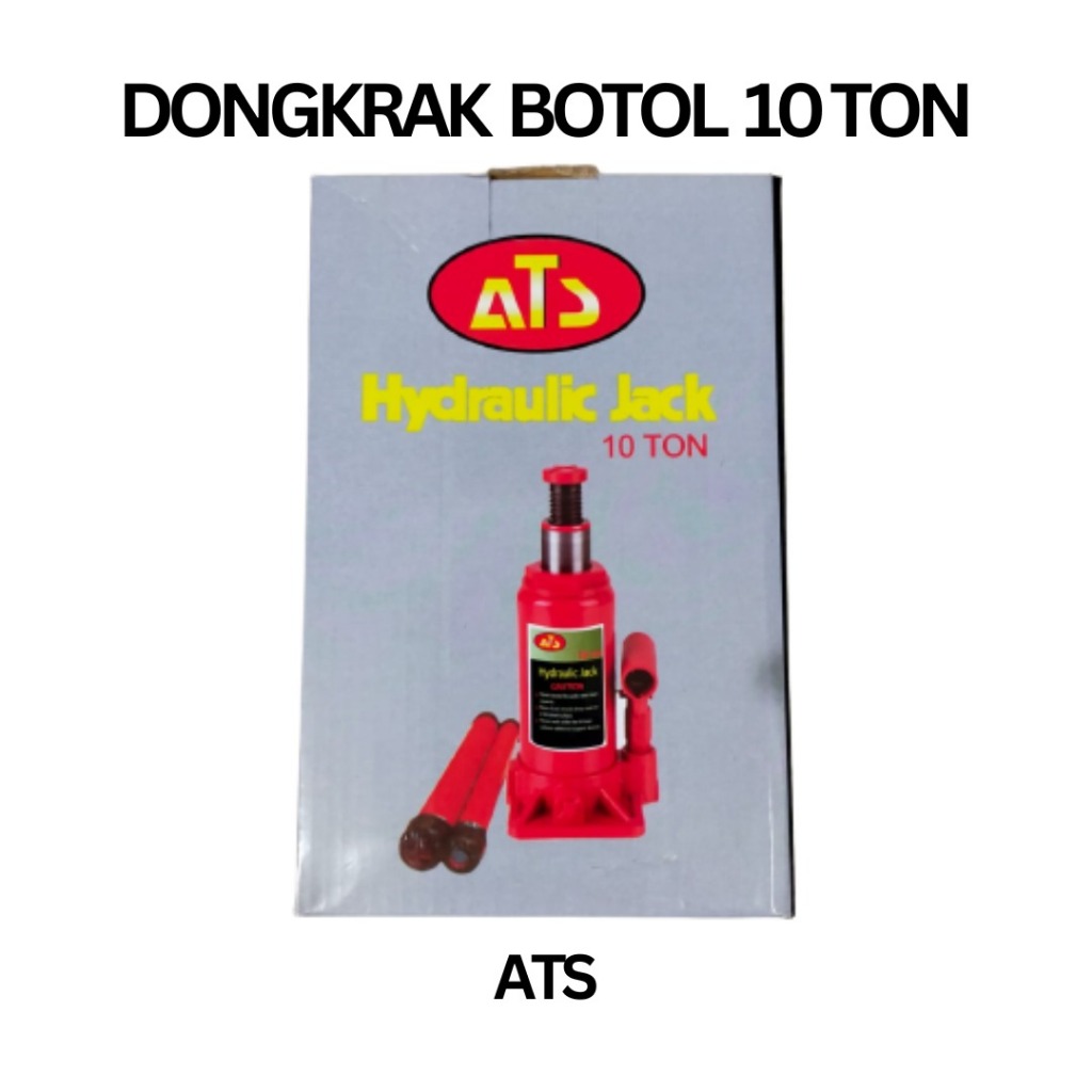 Jual DONGKRAK MOBIL HIDROLIK JACK MODEL BOTOL 10 TON KUAT SIMPEL ATS ...