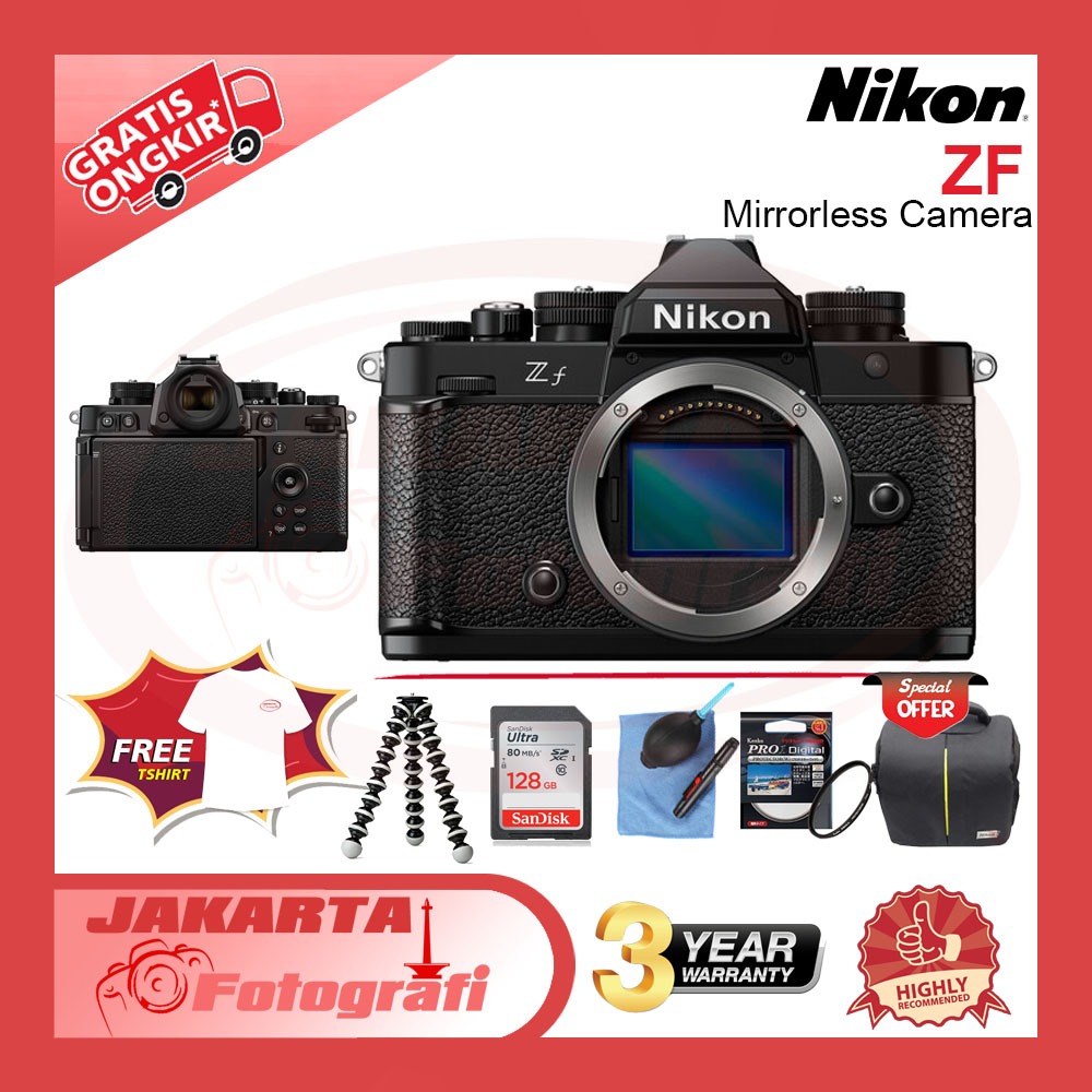 Jual Nikon Zf Body Only Mirrorless Camera | Shopee Indonesia