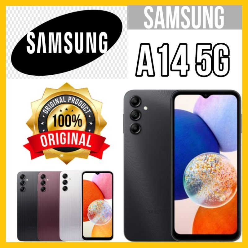 Jual TERBARU!!! SAMSUNG A14 5G RAM 6/128GB GARANSI RESMI SAMSUNG ...