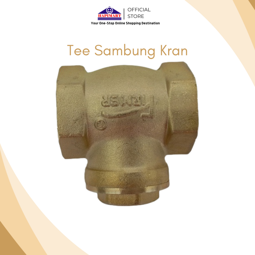 Jual Tee Sambung Kran 8 Pcs Tee Drat Luar Sambungan Kran Air Sambungan ...