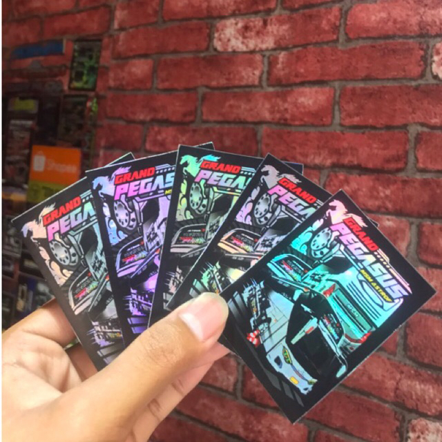 Jual Stiker Bus Msm Asyrof Pegasus Hologram Cutting Lasser | Shopee ...