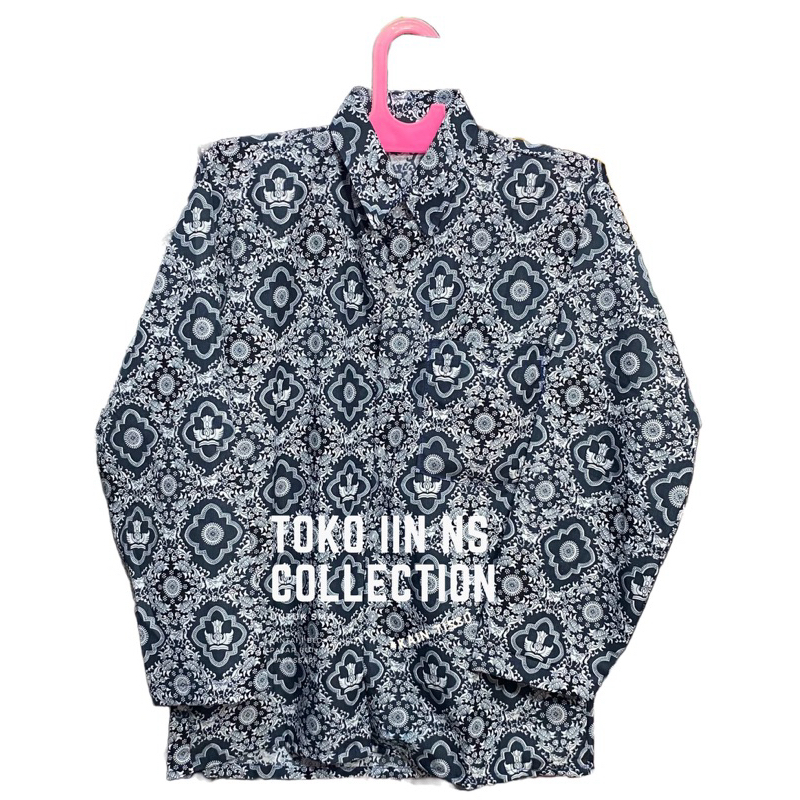 Jual Seragam Sekolah Baju Batik SMA Abu-Abu | Shopee Indonesia