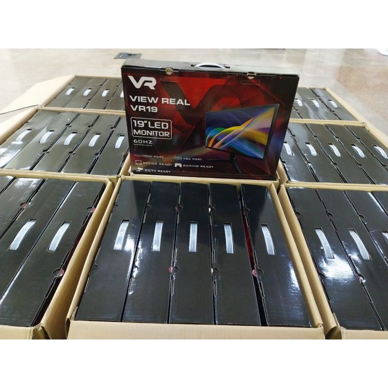 Jual monitor VR led 19 inch VGA HDMI support garansi resmi | Shopee ...