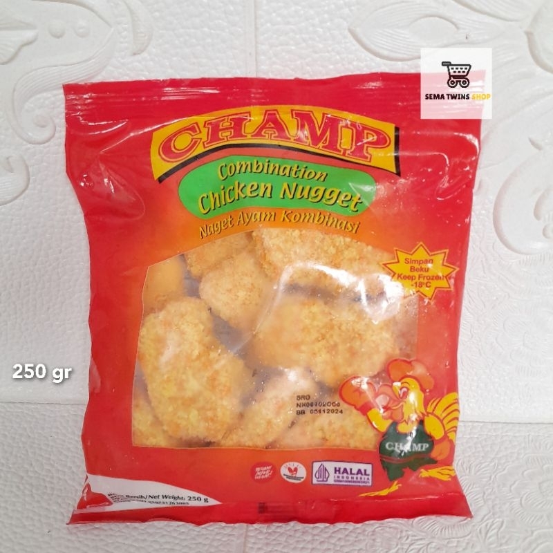 Jual Champ Chicken Nugget 225gr - Naget Ayam | Shopee Indonesia
