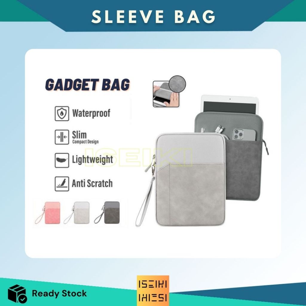 Jual (ISEIKI) Tas iPad Sleeve Bag Waterproof Premium Quality Anti Air ...