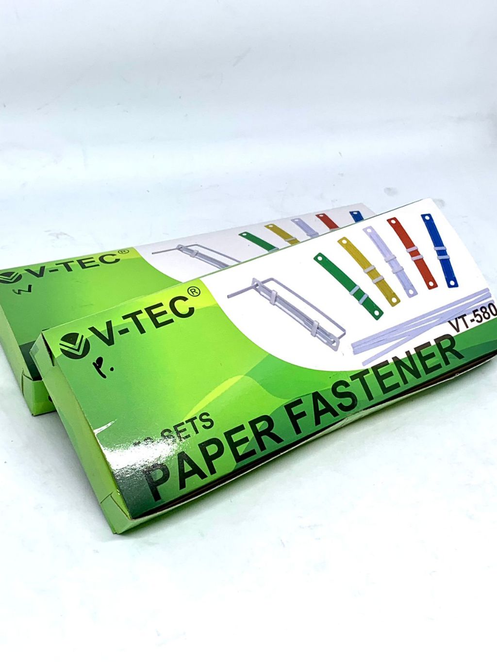 Jual Pengikat kertas / Paper fastener PUTIH DAN WARNA/V-TEC (1 box ...