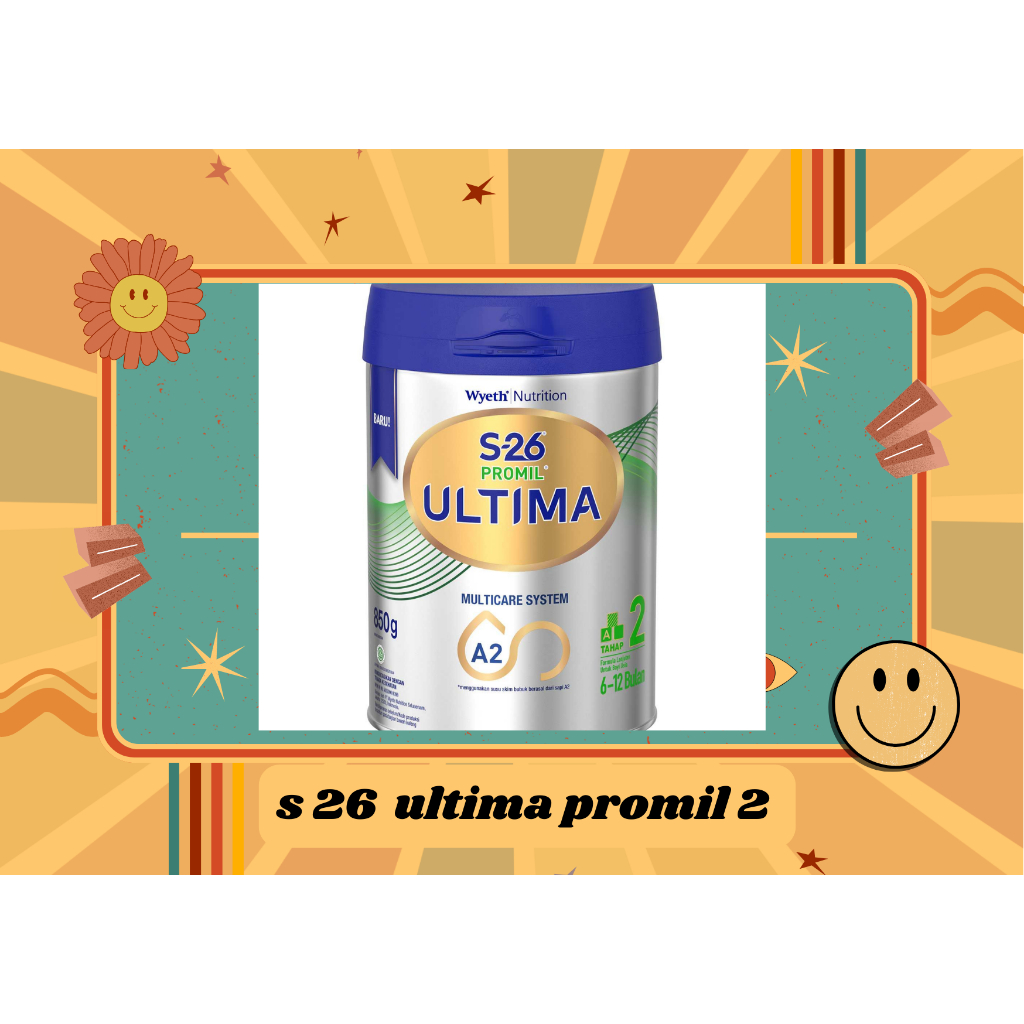 Jual S26 Ultima Promil 2 850g adalah susu formula lanjutan untuk bayi ...