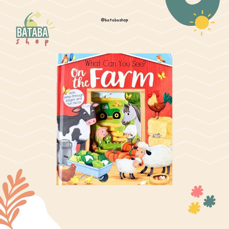 Jual What Can You See on the Farm? - Maria Perera, Kate Ware (Board ...
