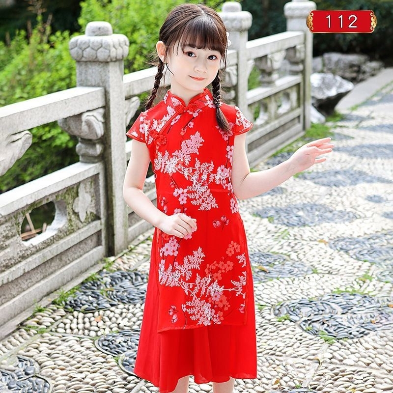 Jual [VIANNA]DRESS IMLEK QIPAO CHEONGSAM ANAK | Shopee Indonesia
